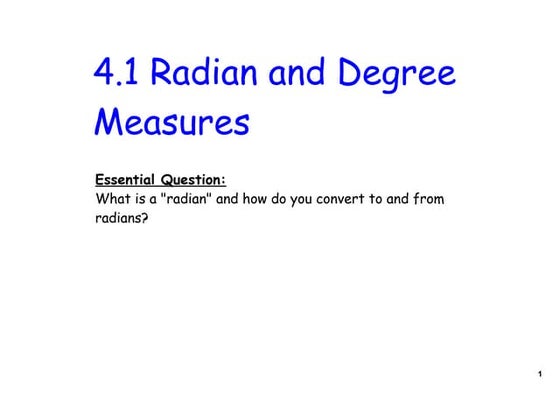 Radian and Degree Measure ppt.pptx
