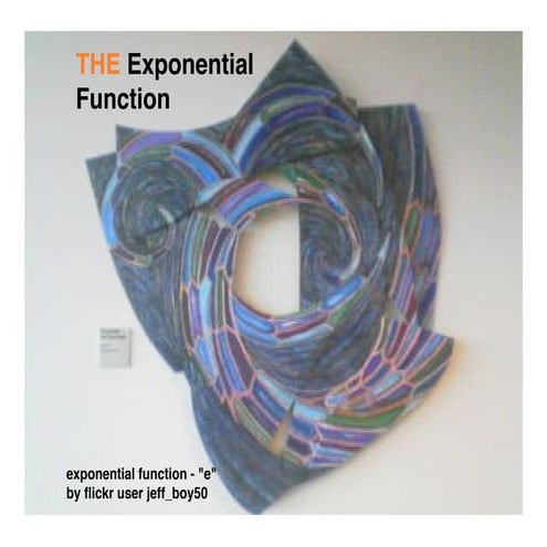 Exponential Functions | PPTX
