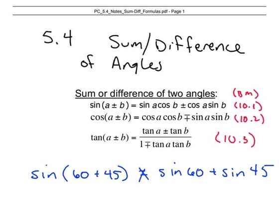 Pc 1.8 Notes Composite Functions | PPT
