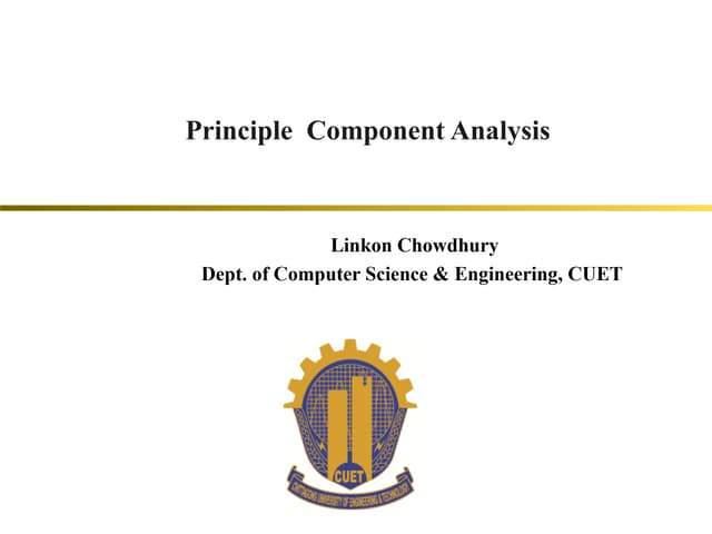 pca analysis principal component pca.ppt pca analysis principal component pca.ppt