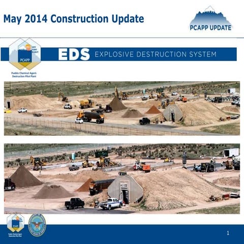 Pueblo Chemical Depot Explosive Destruction System (PCD EDS) May 2013 | PPT