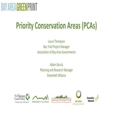 Priority Conservation Areas (PCAs) | PPTX