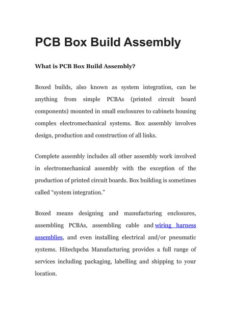 EMS electronics PCB assembly made in China | PDF