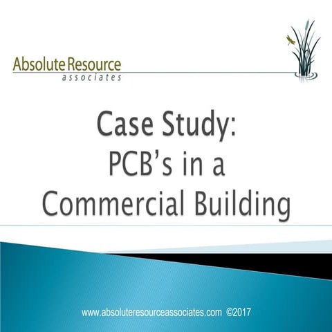 PCBs in Buildings: A Case Study | PPT