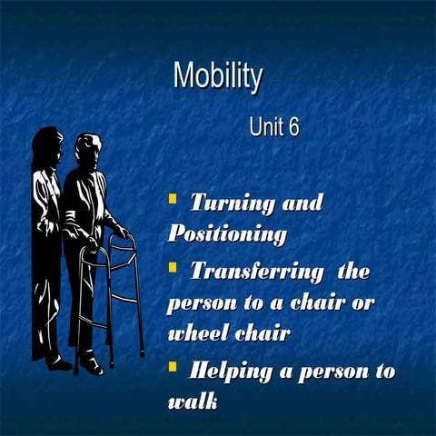 Pcc cna-2011 unit 6, cna | PPT