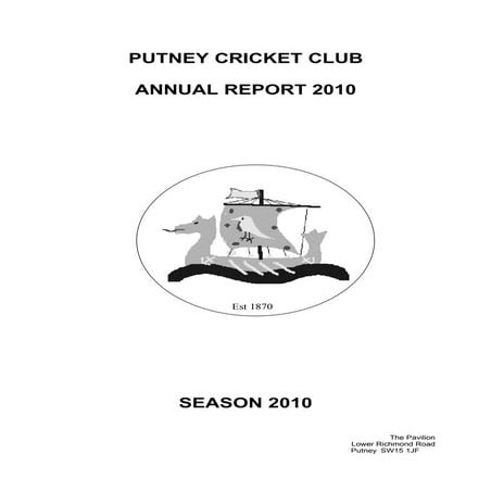 PCC Report 2010 | DOC