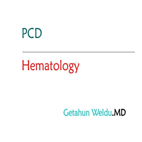 PCD -HEMATOLOGY PHYSICAL EXAMINATION.ppt