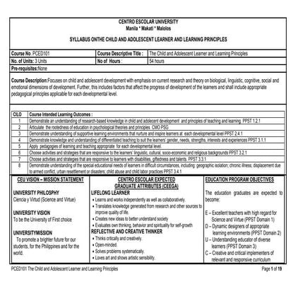 PCED101 The Child and Adolescent Learner and Learning Principles.pdf