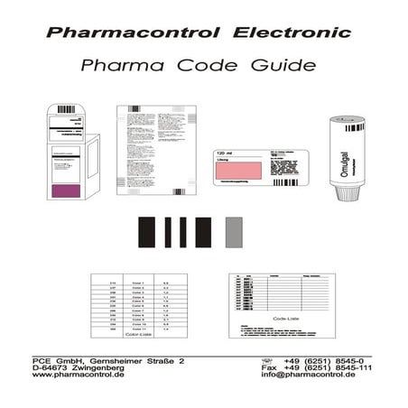 Pce pharmacode guide_v04-05_en | PDF