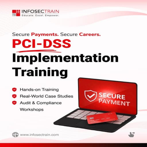 PCI DSS Implementation Training By InfosecTrain | PDF