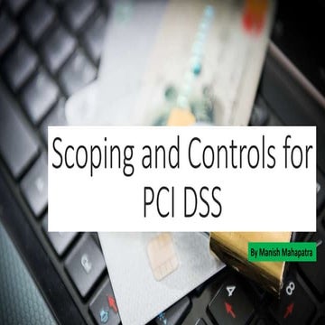 PCI DSS Scoping and Applicability | PPT