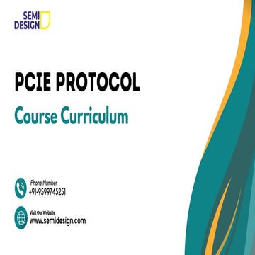 slide explain basic of pcie protocol should be covered | PDF
