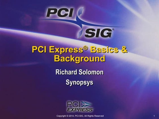 PCI express | PPT