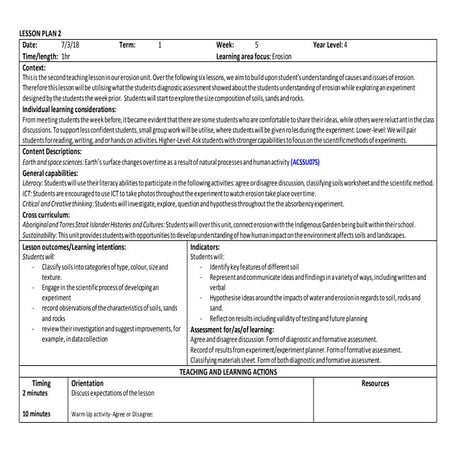 Science lesson plan 1 | DOCX