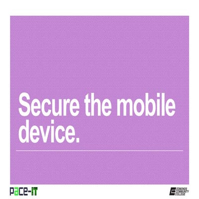 Pace IT - Secure Mobile Devices | PPT