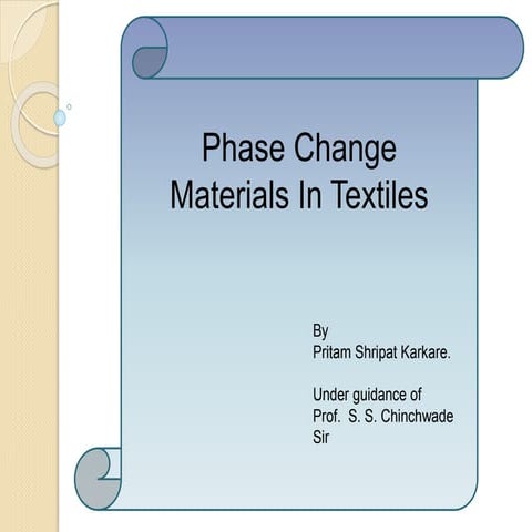 phase changing material | PPTX