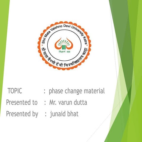 introduction to pcm | PPTX