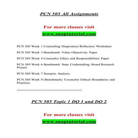 PCN 505 Enhance teaching - snaptutorial.com