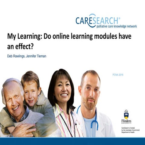 My Learning: Do online learning modules have an effect? | PDF