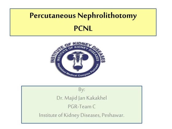 Pyelolithotomy, | PPT