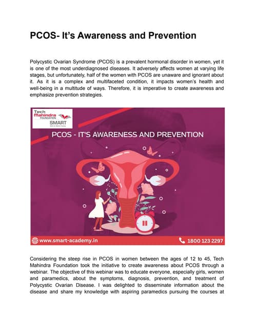 PCOD (Polycystic Ovarian Disease) | PPT | Infertility | Reproductive Health