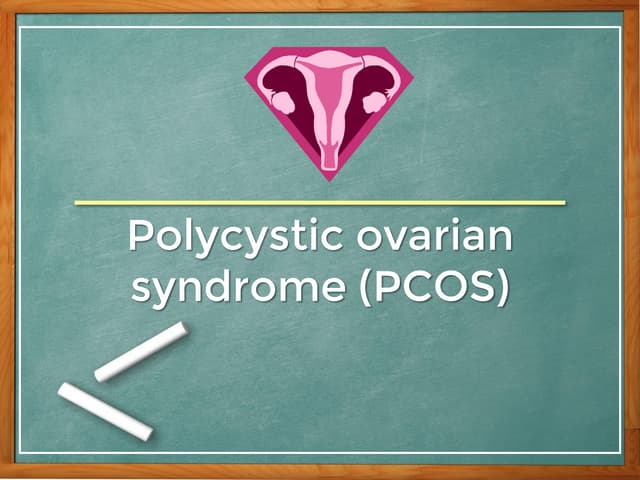 PCOD (Polycystic Ovarian Disease) | PPT | Infertility | Reproductive Health