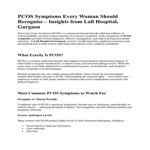 PCOS Symptoms Every Woman Should Recognise.pdf