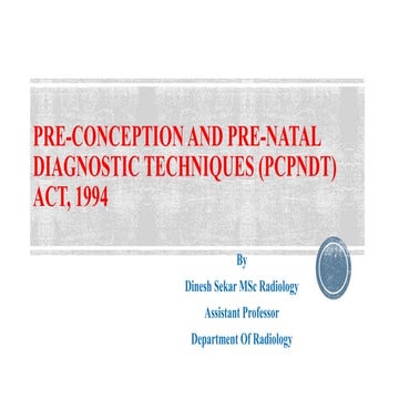 PCPNDT | PPT