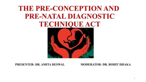 PNDT Act | PPT