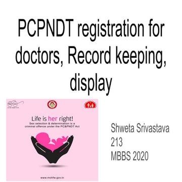 PCPNDT Registration process and formalities.pptx