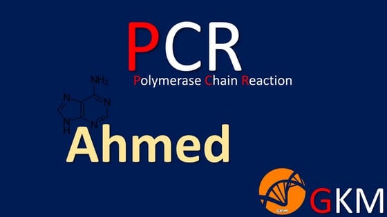 Polymerase chain reaction (PCR) | PPT