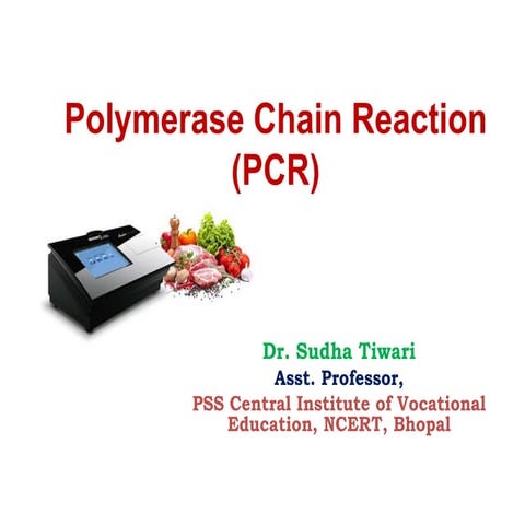 PCR- Polymeric Chain Reaction | PPTX