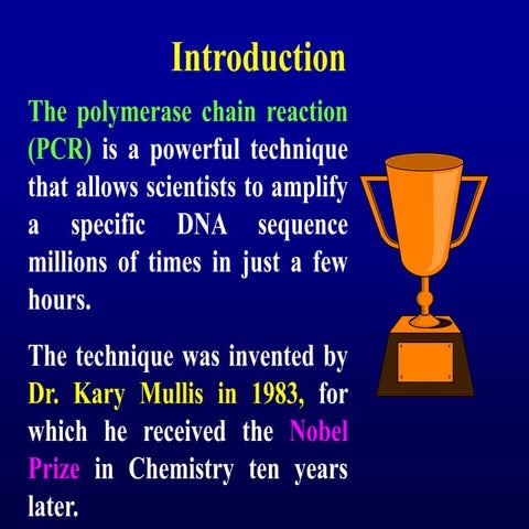 PCR. poymerase chain reaction pdf | PDF | Chemistry | Science