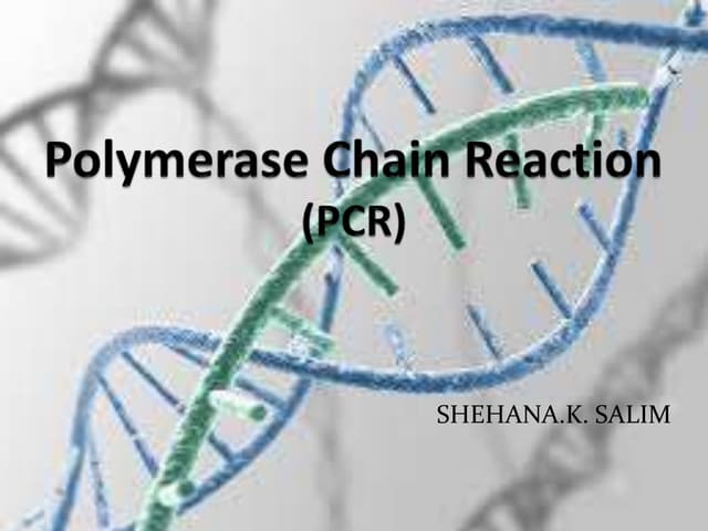 Loop Mediated Isothermal Amplification | PPTX | Chemistry | Science