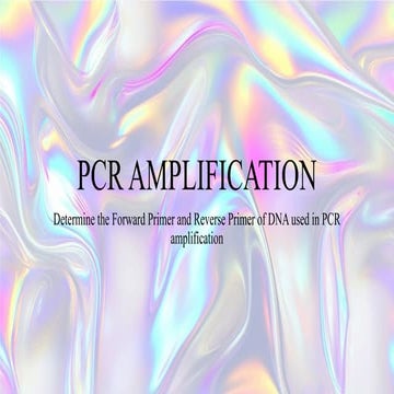 PCR AMPLIFICATION lesson plan objec.pptx