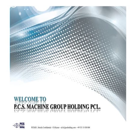PCS Group Holding Company Presentation | PDF