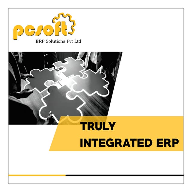 PCsoft ERP Automation Best ERP automation software in india | PDF