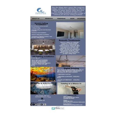 Popcorn Ceiling Removal Solutions | PDF