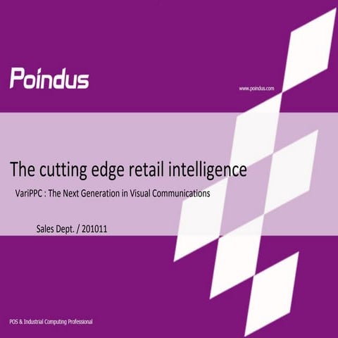 The cutting edge retail intelligence | PPT