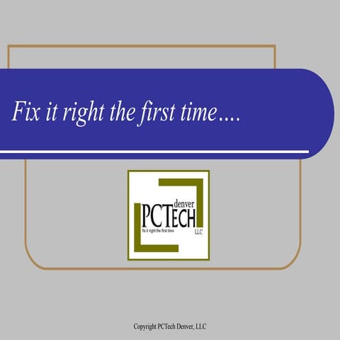 PCTech Denver | PPT