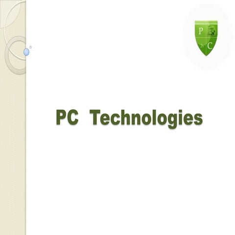 Pc technologies product | PPT