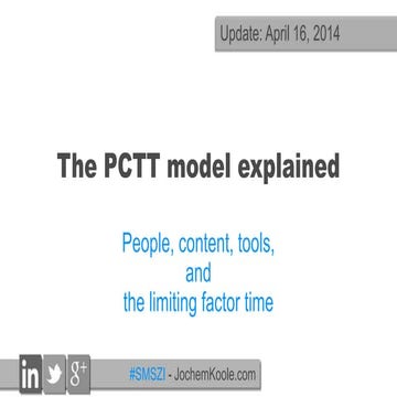 The PCTT model explained | PPT