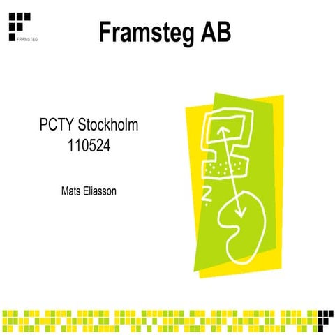 Hur Coor Service Management Group använder Maximo - PCTY 2011 | PDF