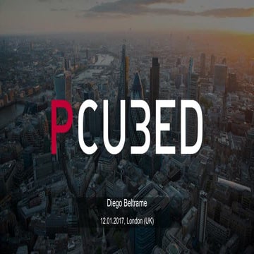Pcubed project management consulting presentation | PDF