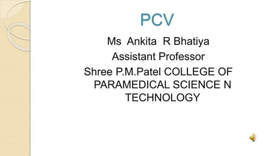 BT, CT, PT, INR - Pathology - Nursing | PPT