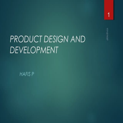 product design (managment) | PPT