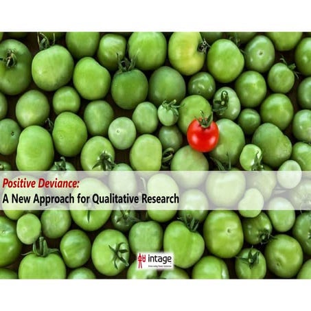 Positive Deviance | PDF