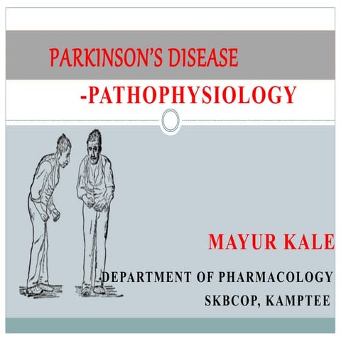 Pathophysiology of Parkinsons Disease | PPTX