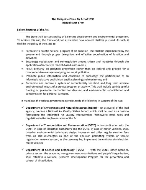 Philippine Republic Act No. 9512 | PPTX