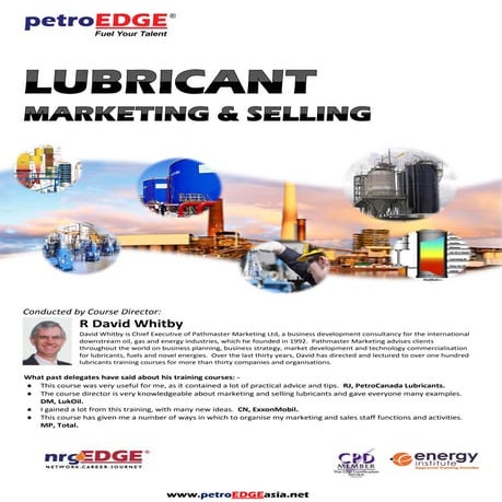 PD274 Lubricant Marketing & Selling | PDF